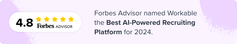 Get a demo of Workable's AI features!